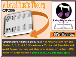 A LEVEL MUSIC COMPOSITION Harmonising a Melody AQA Edexcel OCR Eduqas ...
