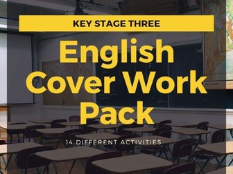 English Cover Work Bundle | Teaching Resources