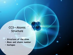 CC3 Atomic Structure | Teaching Resources