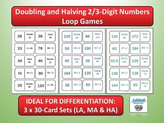 Doubling / Halving by FullShelf - Teaching Resources - Tes