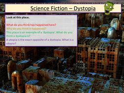 Science Fiction - Dystopia Introduction | Teaching Resources