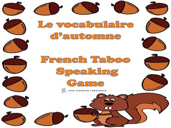 French Autumn Resource Bundle - L'automne français | Teaching Resources
