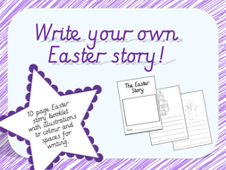 Write your own Easter story booklet | Teaching Resources