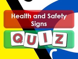 Employability Skills: Health and Safety Signs Quiz | Teaching Resources