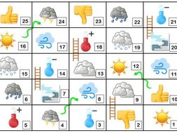 Weather Snakes and Ladders | Teaching Resources