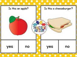 Food Yes / No Questions | Teaching Resources