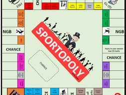 R051 Sport Studies - Monopoly/Sportopoly | Teaching Resources