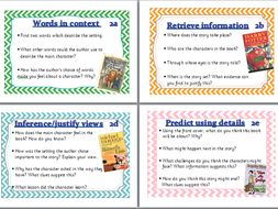 Reading Posters KS2 Content Domain Questions New Curriculum | Teaching ...