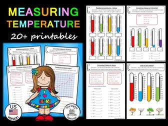 Measurement MEGA Bundle (US version) - 200+ printables | Teaching Resources