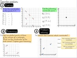 Position and Direction- Describing position | Teaching Resources