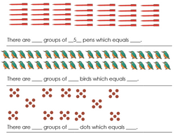 Counting in Groups of 5 | Teaching Resources