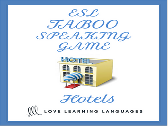 Taboo speaking games bundle - English vocabulary building games ...