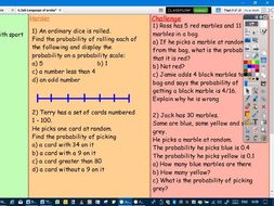 The probability scale | Teaching Resources