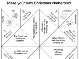 3 Christmas Chatterboxes | Teaching Resources