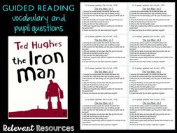 Guided Reading: The Iron Man by kellikellikelli - Teaching Resources - Tes