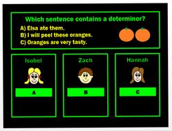 Determiners PPT Powerpoint Game by Grammatickx | Teaching Resources