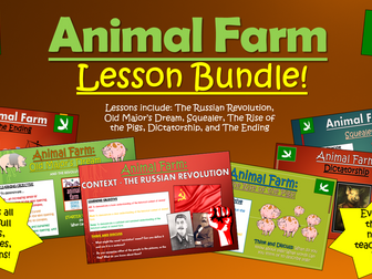Animal Farm: Squealer (Double Lesson!) | Teaching Resources