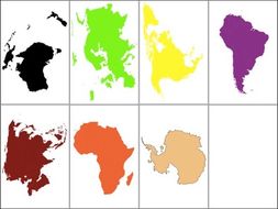 Continent matching activity - KS1 & KS2 | Teaching Resources
