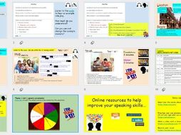 AQA 9-1 GCSE Spanish Theme 1 Unit 1 speaking listening practise role ...