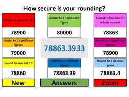 Rounding check | Teaching Resources