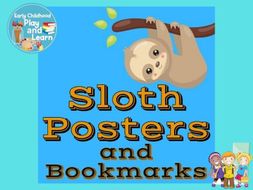 Sloth Classroom Posters | Teaching Resources