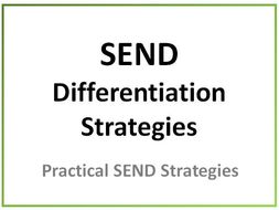 SEND Strategies for Differentiation Success in your classroom ...