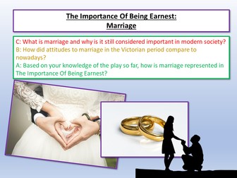 The Importance Of Being Earnest Bundle | Teaching Resources
