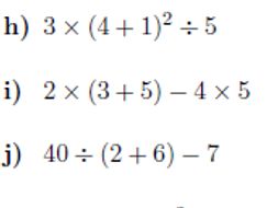 BIDMAS worksheets (with solutions) | Teaching Resources