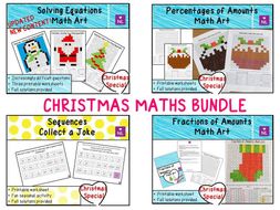 Christmas Maths Bundle | Teaching Resources
