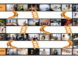 Parts of Speech Spanish Legal Size Photo Chutes and Ladders Game ...