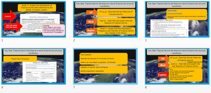 AQA GCSE 9-1: Hurricanes - The Features and Development of a Tropical ...