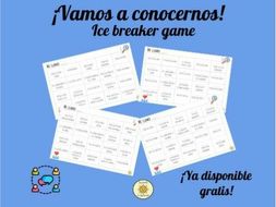 Ice breaker Spanish first lesson speaking activity- Ice breaker para ...