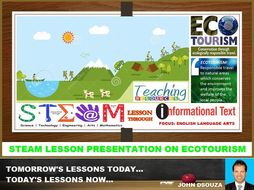 STEAM LESSON PRESENTATION ON ECOTOURISM THROUGH INFORMATION TEXT ...