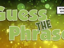 Guess the Phrase Quiz - Networks | Teaching Resources
