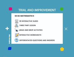Trial & Improvement - GCSE Higher | Teaching Resources