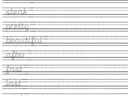 Year 2 common exception words Handwriting sheet 3 | Teaching Resources