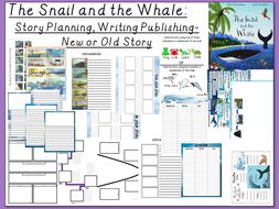 The Snail and the Whale-Story Writing, Planning and Publishing- New or ...