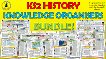 KS2 History Knowledge Organisers Huge Bundle! by TandLGuru | Teaching ...
