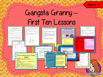 Gangsta Granny Lesson Bundle | Teaching Resources