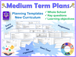 Medium Term Plan Templates | Teaching Resources