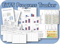 EYFS progress tracker in excel and recording sheets | Teaching Resources