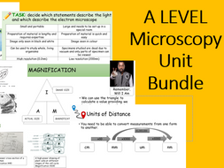 Edexcel I A Level Biology - Light Microcope unit and Core Practical by ...