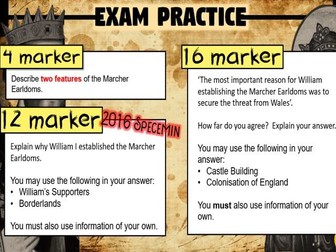 GCSE History Edexcel - Anglo-Saxon & Norman England: Unit 2 - 9 lesson ...
