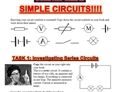 INVESTIGATE PHYSICS! - SIMPLE CIRCUITS IN SERIES AND PARALLEL ...