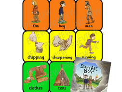 Stone Age Boy Colourful Semantics | Teaching Resources