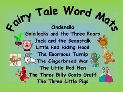 Fairy Tale Word Mats | Teaching Resources