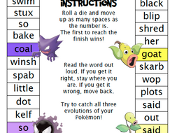 Pokemon Phonics Game | Teaching Resources