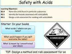 Safety with Acids | Teaching Resources