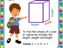 Volume worksheets and poster | Teaching Resources