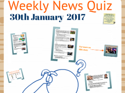 Weekly News Quiz 30/01/17 (Full Prezi Version) | Teaching Resources